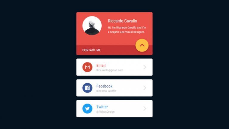 CONTACT ME ANIMATION