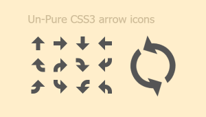 CSS3 ARROW ICONS