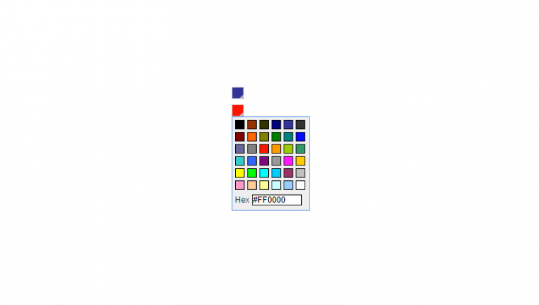 REALLY SIMPLE COLOR PICKER