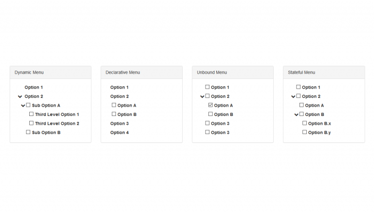 REACT TREE MENU COMPONENT