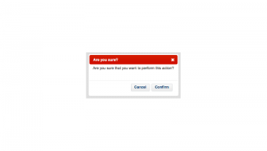 JQUERY EASY CONFIRM DIALOG PLUGIN