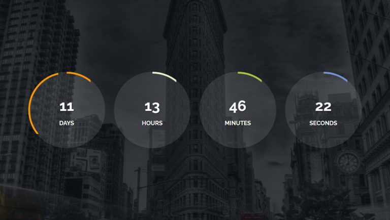 JQUERY FINAL COUNTDOWN