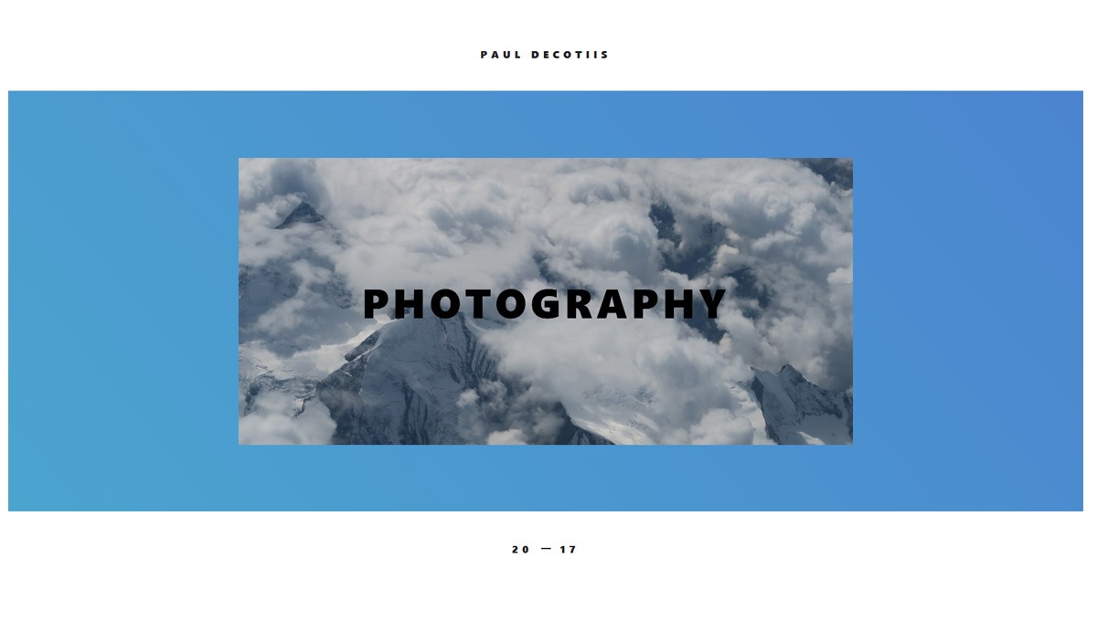 SIMPLE CSS3 PAGE TRANSITION