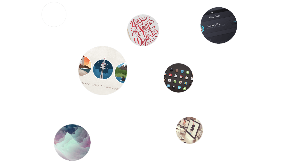 ROUNDED THUMBNAILS PORTFOLIO