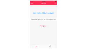 REACT-NATIVE-TABBAR-NAVIGATOR