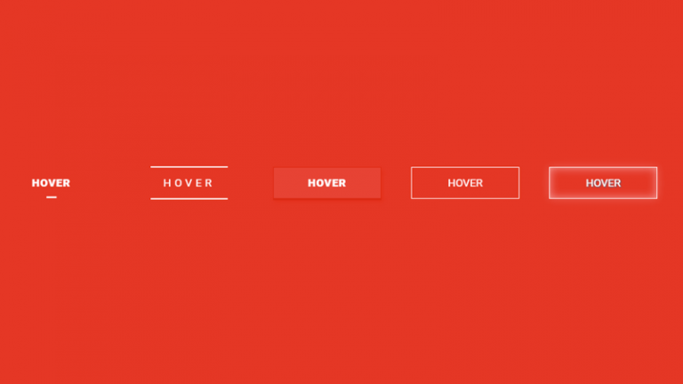 COLLECTION OF BUTTON HOVER EFFECTS