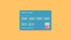CREDIT CARD FLAT DESIGN