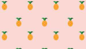 CSS FRUIT BACKGROUND - PINEAPPLE