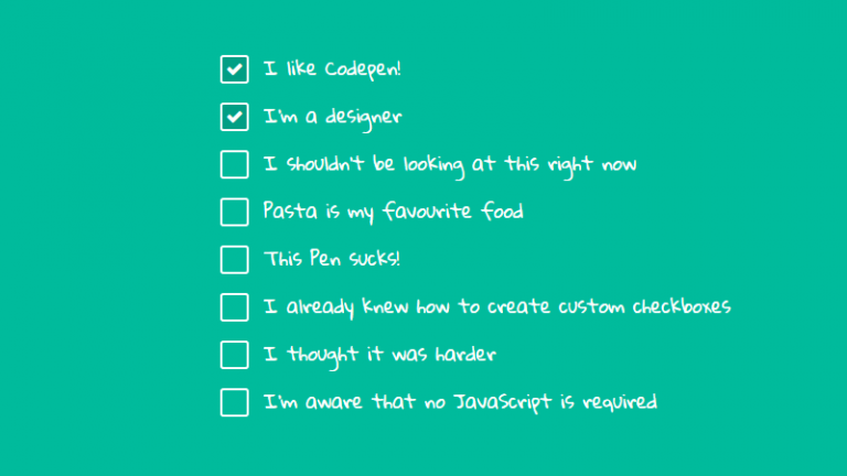 CUSTOM CHECKBOX