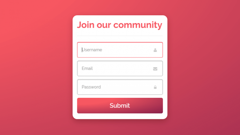 SIGN UP UI