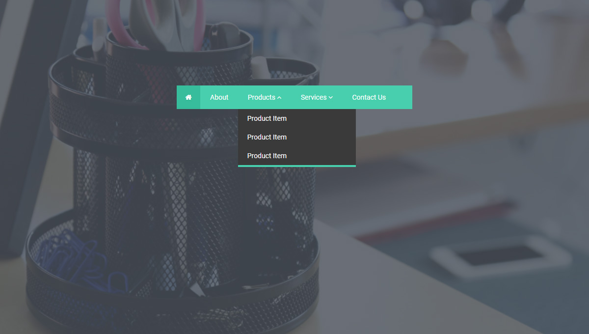 FLAT HORIZONTAL NAVIGATION