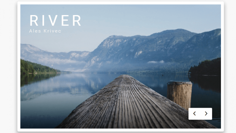 IMAGE SLIDER WITH MASKING EFFECT