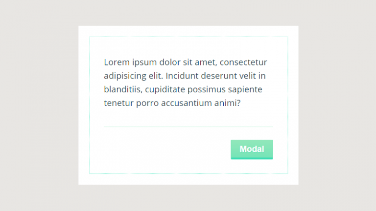 MODAL ANIMATION