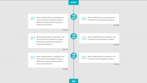 RESPONSIVE VERTICAL TIMELINE