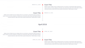 SIMPLE RESPONSIVE TIMELINE