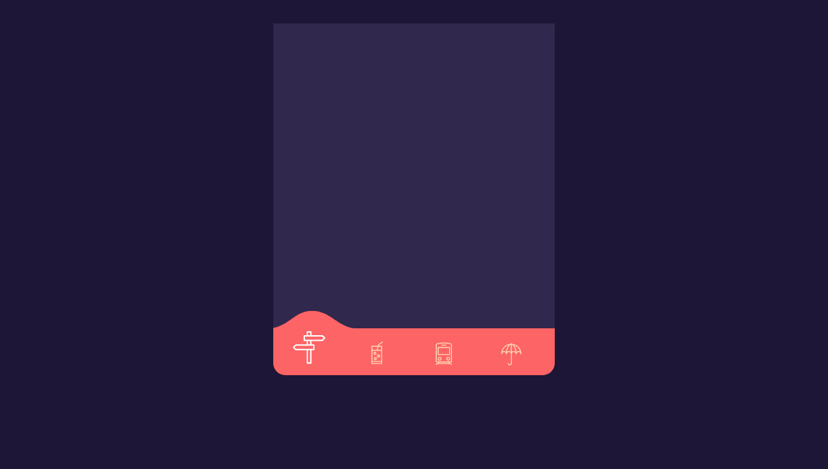FLUID TAB BAR