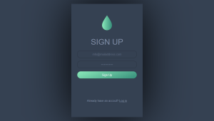 SIGN UP FORM UI