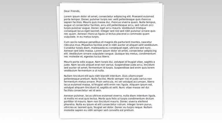 CSS STACKED PAPER EFFECT