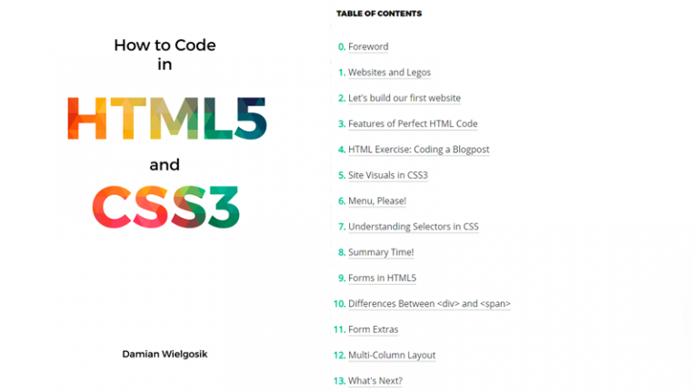 HOW TO CODE IN HTML5 AND CSS3