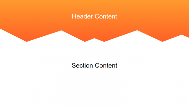 CREATING NON-RECTANGULAR HEADERS