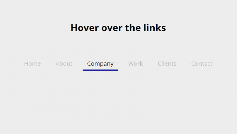 HOW TO BUILD A SHIFTING UNDERLINE HOVER EFFECT WITH CSS AND JAVASCRIPT