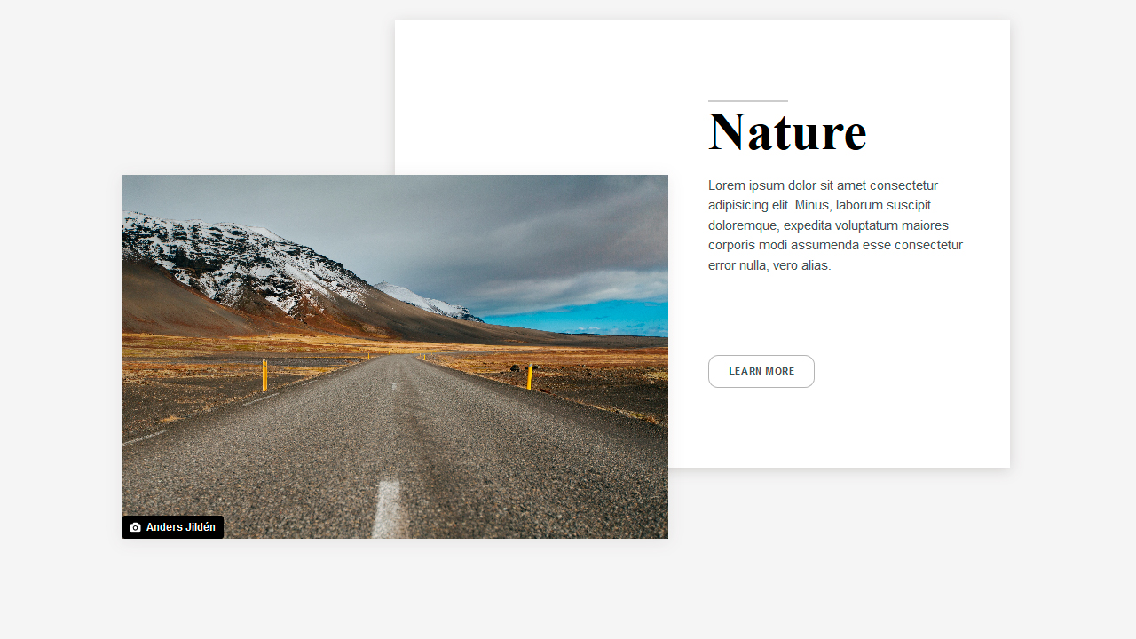 GRID LAYOUT BLOG CARD