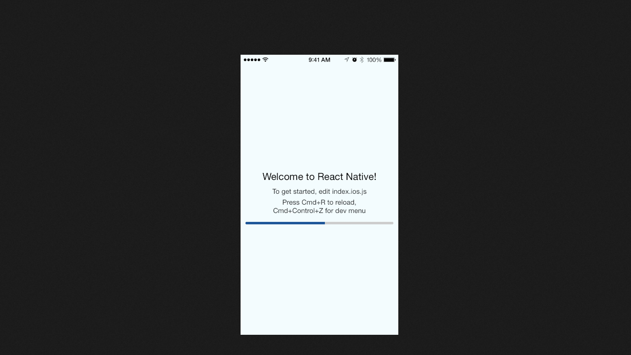 REACT NATIVE PROGRESS BAR