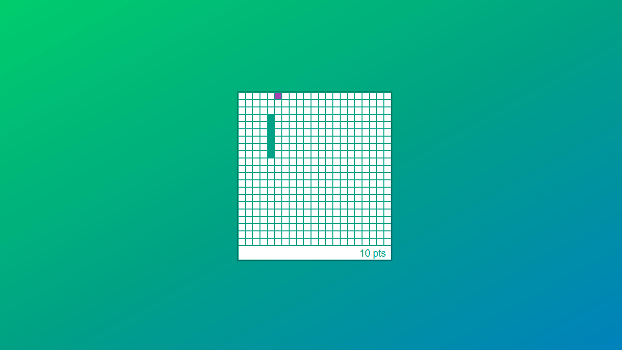 PIXELATED SNAKE GAME