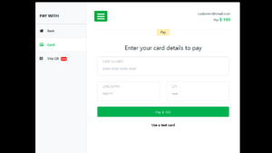 BOOTSTRAP 4 PAYMENT FORM