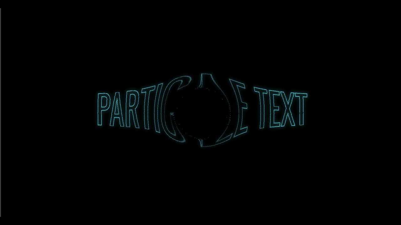 PARTICLE TEXT
