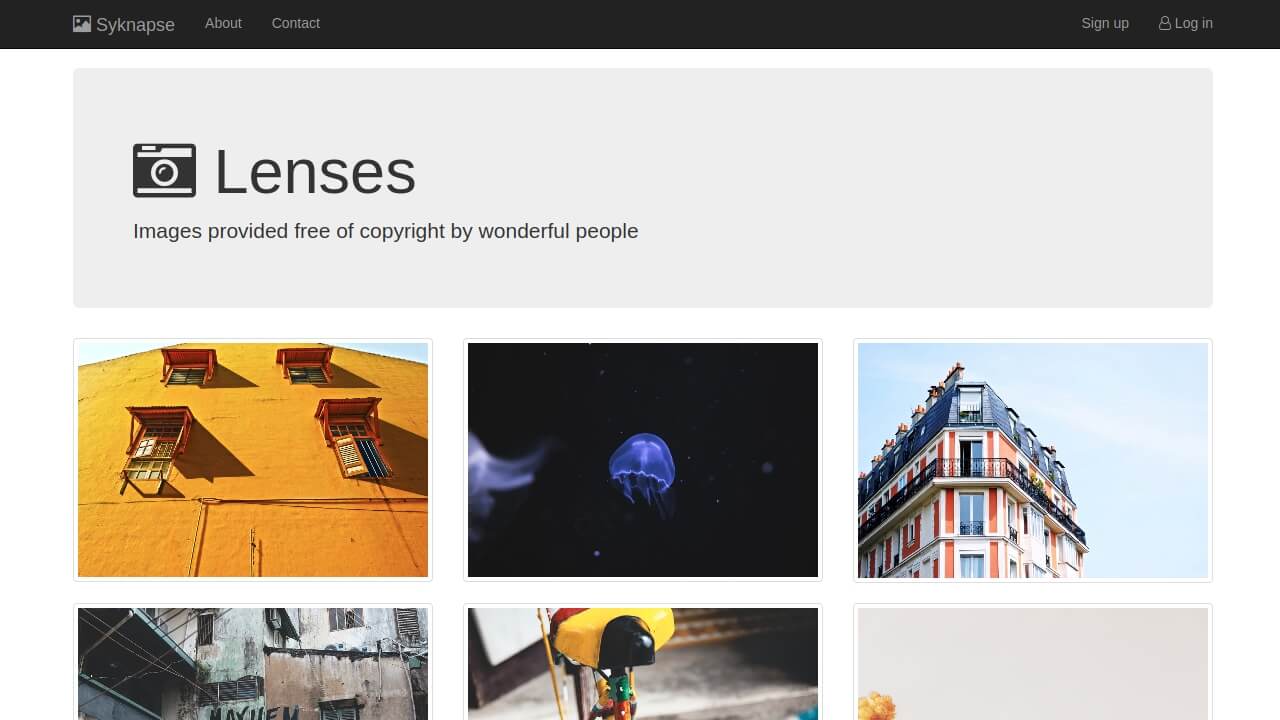 BOOTSTRAP IMAGE GALLERY