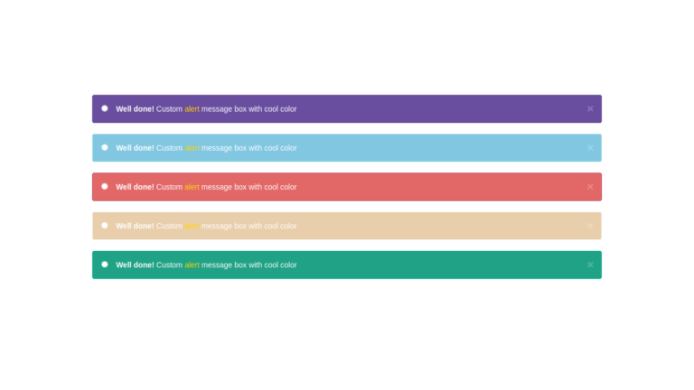 COOL ALERTS ALTERNATE COLOR