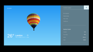 BOOTSTRAP 4 WEATHER REPORT
