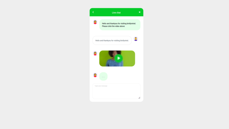 BOOTSTRAP 4 LIVE CHAT FORM WITH USER ICONS