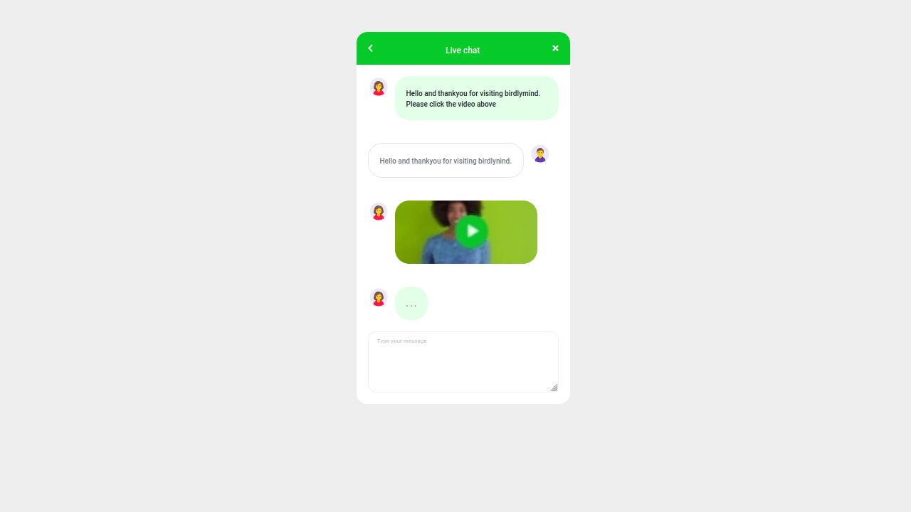 BOOTSTRAP 4 LIVE CHAT FORM WITH USER ICONS