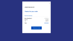 BOOTSTRAP 5 TRACK ORDER DETAILS WITH MODAL