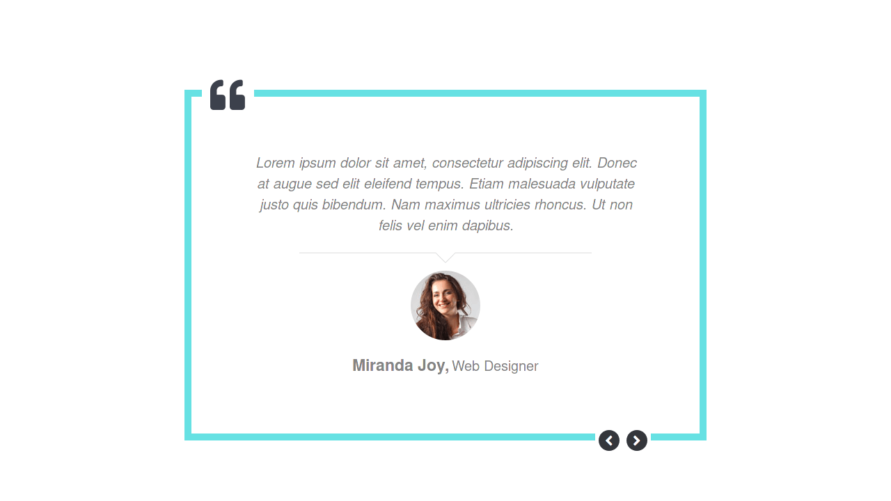BOOTSTRAP TESTIMONIAL STYLE 51