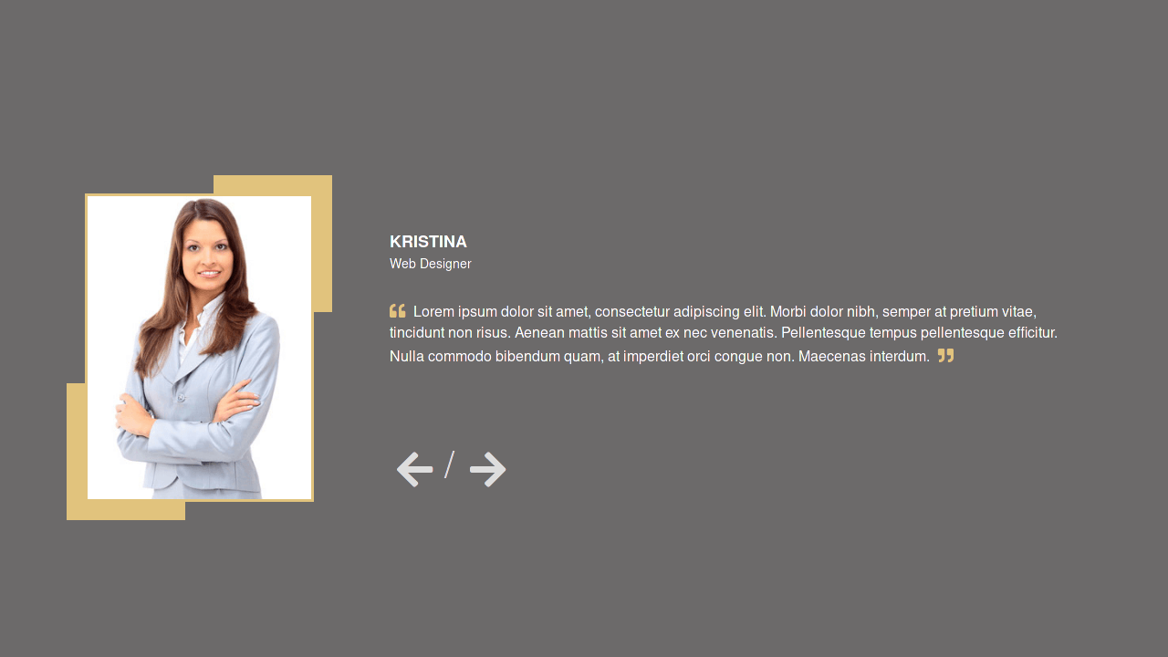 BOOTSTRAP TESTIMONIAL STYLE 53