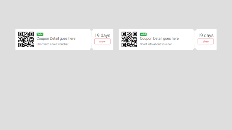 BOOTSTRAP COUPON STYLE