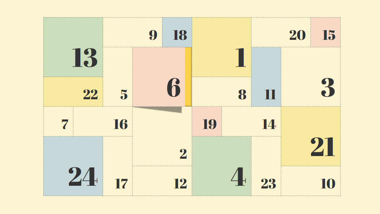 CSS GRID ADVENT CALENDAR