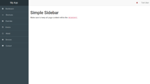 BOOTSTRAP 3 - SIDEBAR LAYOUT