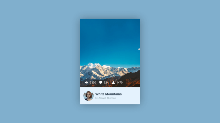 BEAUTIFUL THUMBNAIL CARD
