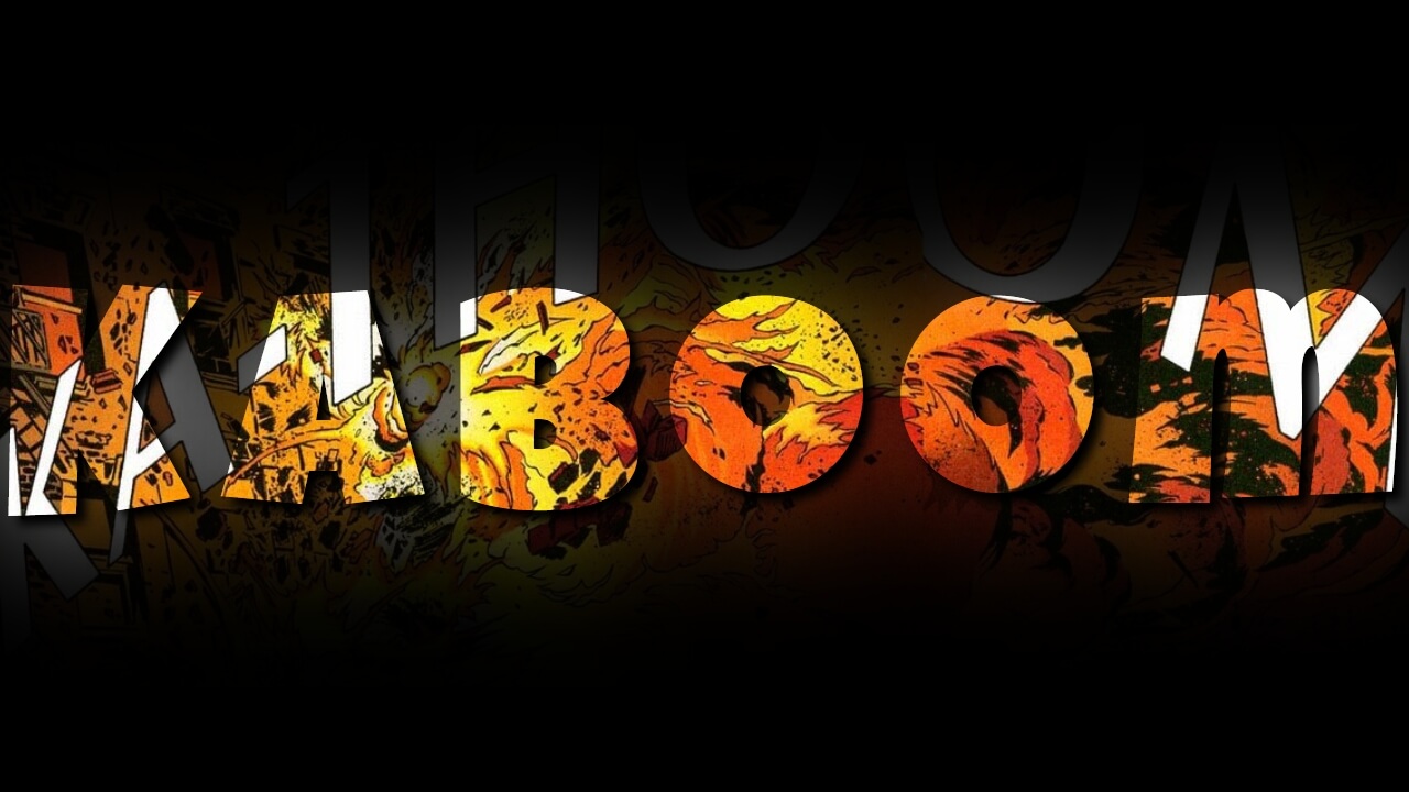 TEXT MASK, COMIC EFFECT USING BLEND MODES