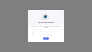 BOOTSTRAP 4 NEWS INFORMATION MODAL WITH CUSTOM CHECKBOX