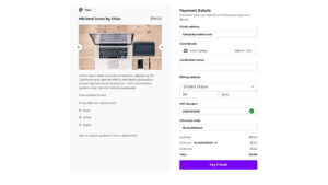 BOOTSTRAP 5 ANIMATED PAYMENT PAGE
