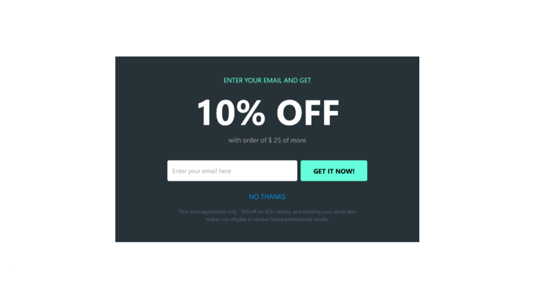 BOOTSTRAP 4 DISCOUNT COUPON