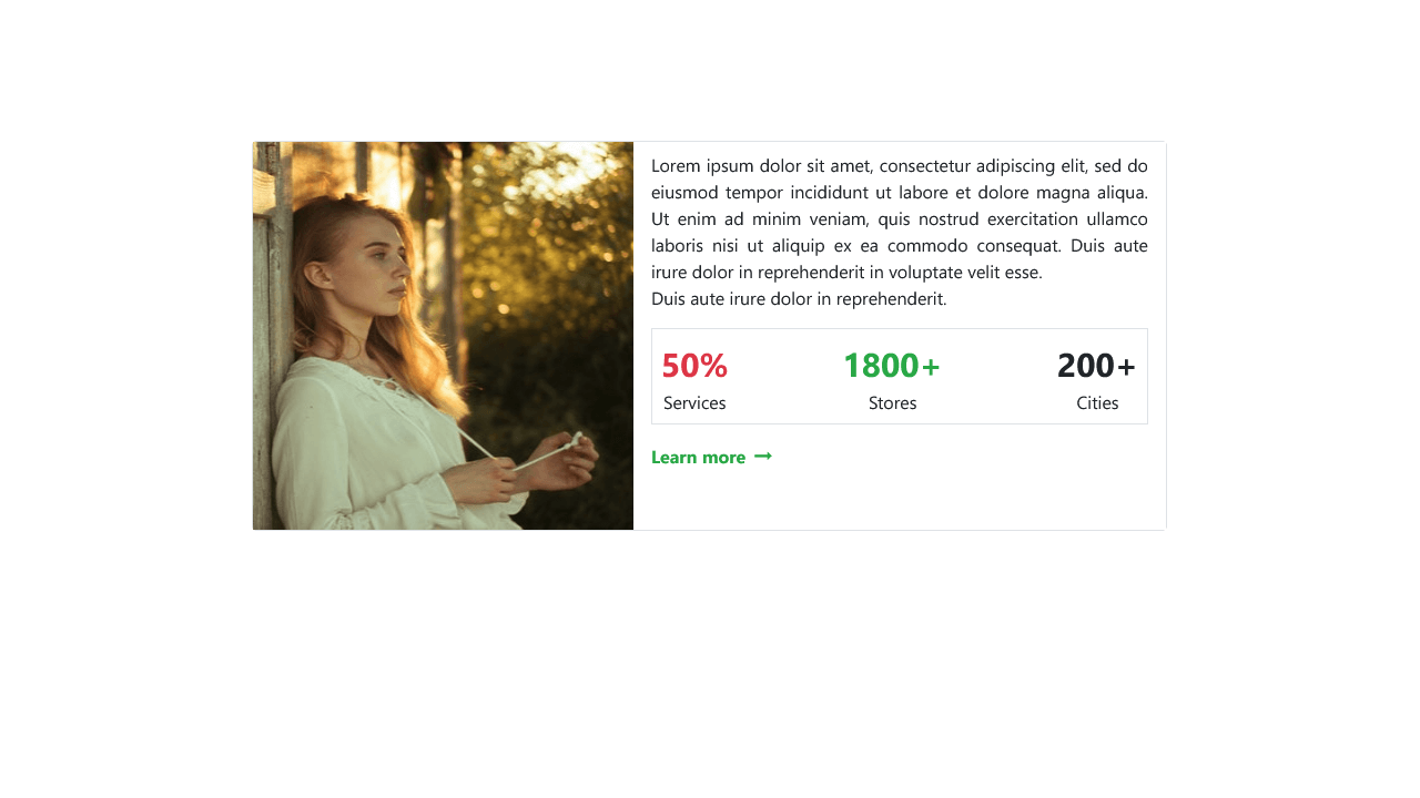 BOOTSTRAP 4 TESTIMONIALS