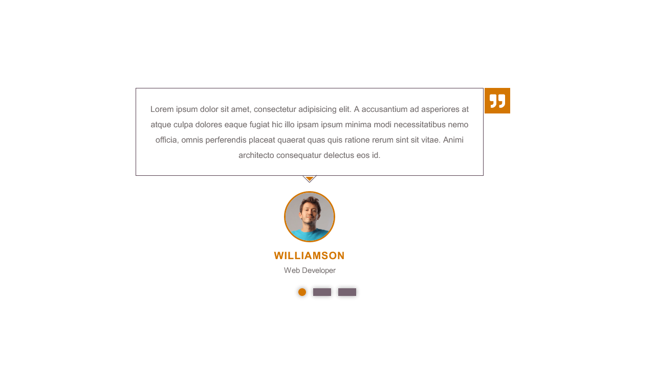 BOOTSTRAP TESTIMONIAL STYLE 69