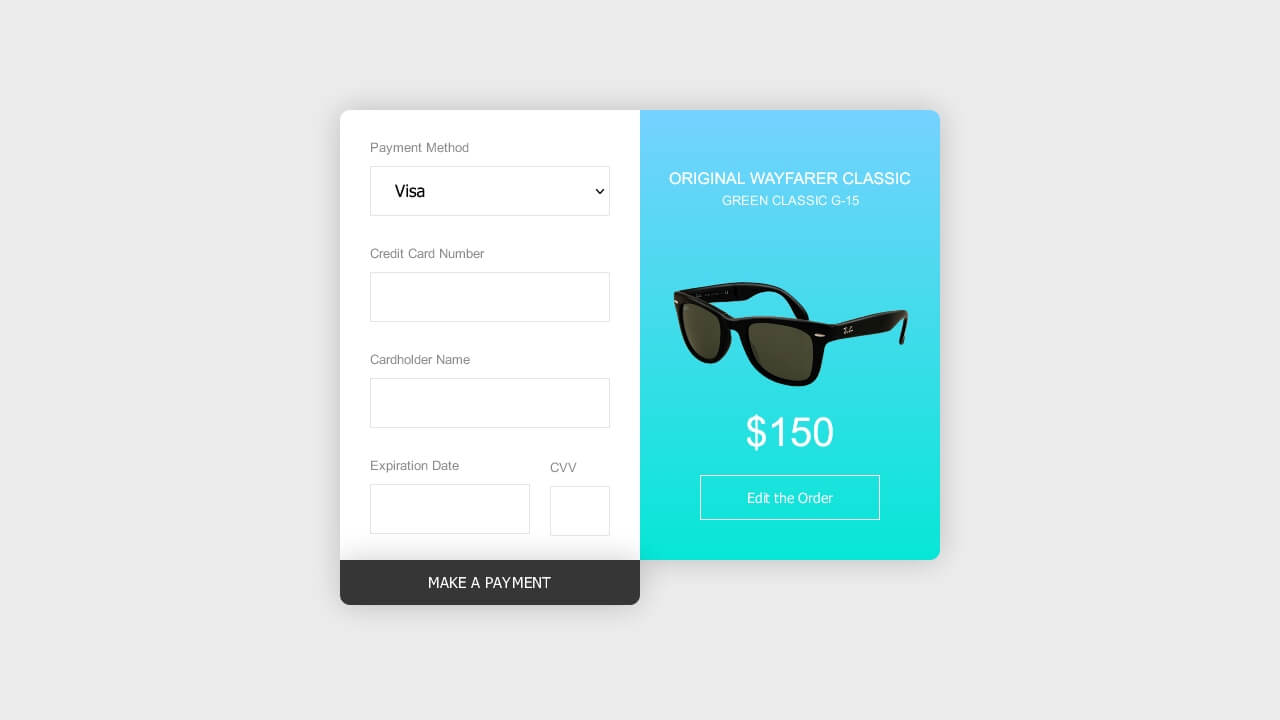 CREDIT CARD CHECKOUT