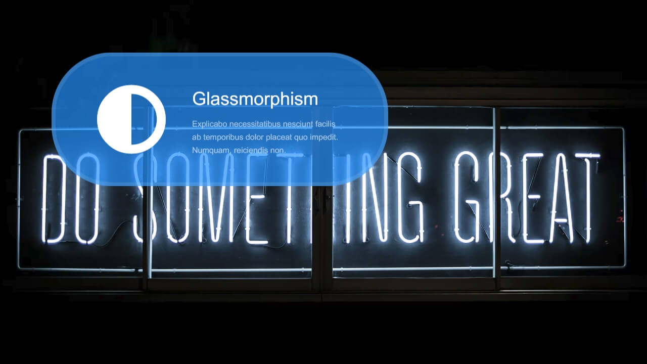PURE CSS GLASSMORPHISM MODAL